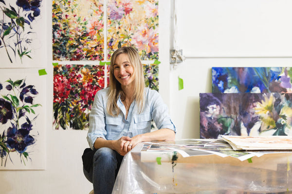 Behind the Canvas: A Q&A with Artist Krista Johnson – Once a Tree Furniture